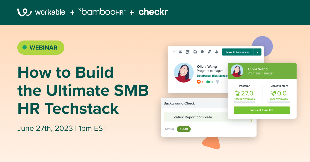 How to Build the Ultimate SMB HR Tech Stack